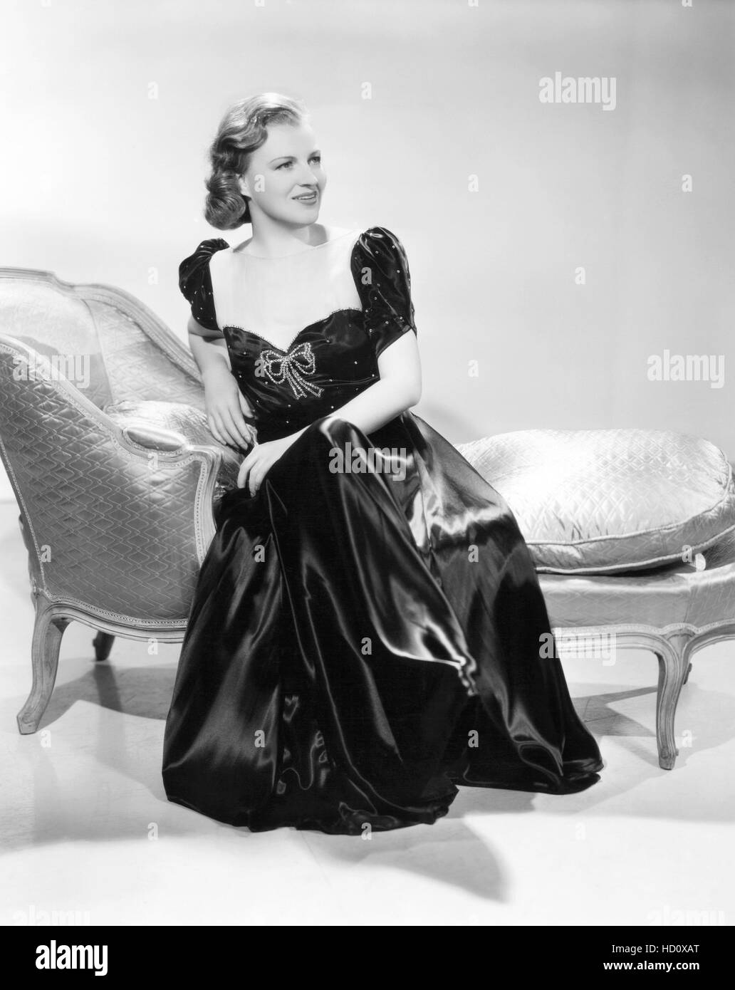 Gracie Fields wearing satin evening gown, ca. late 1930s. ©20th Century ...
