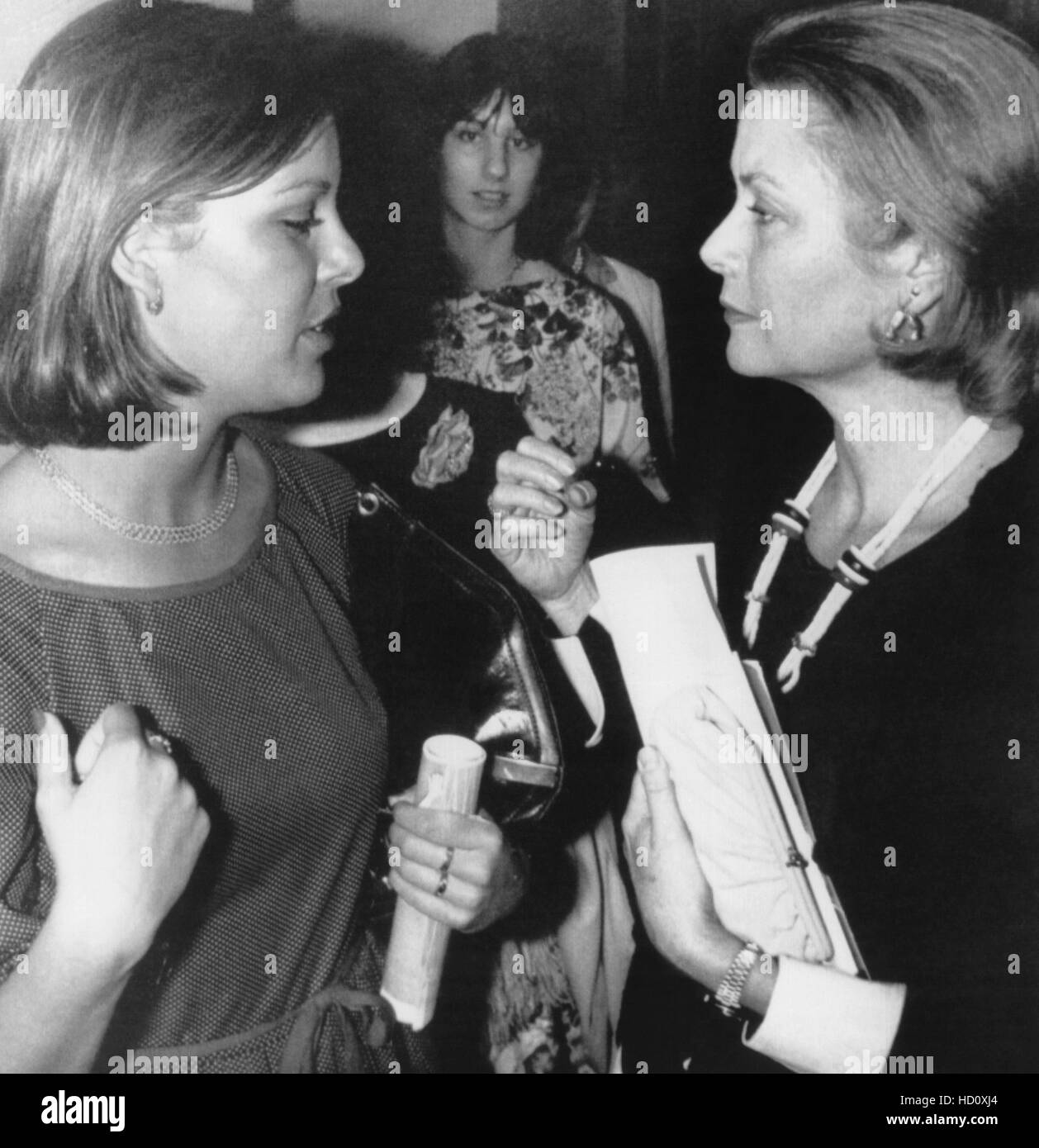 From left: Princess Caroline Rainier, Princess Grace Kelly follwing a ...