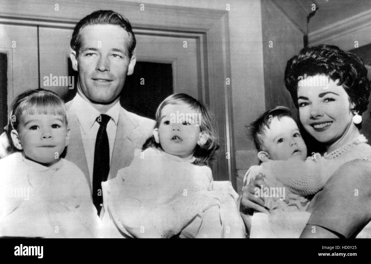 From left: Bridget Madison, Guy Madison, Erin Madison, Dolly Madison ...