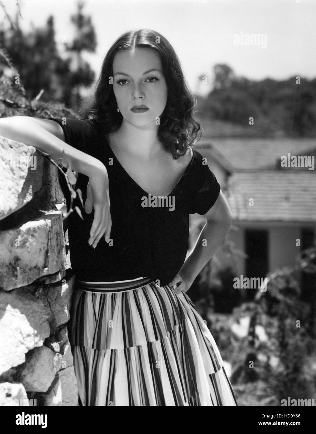Hazel Brooks, ca. late 1940s-early 1950s Stock Photo - Alamy