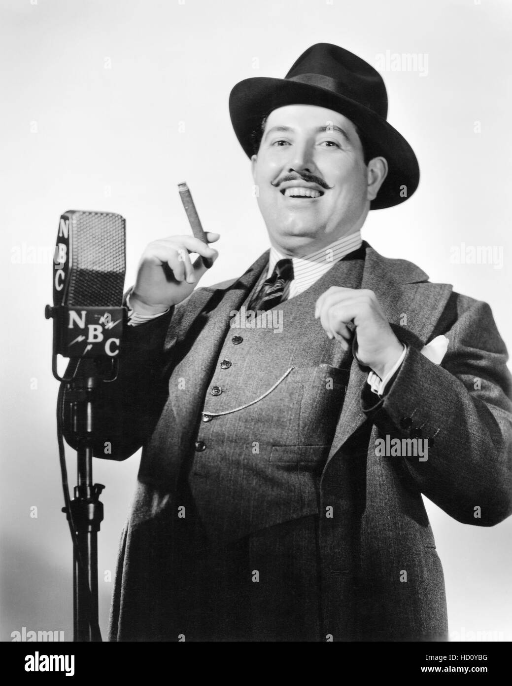 Harold Peary in the N.B.C. radio show, THE GREAT GILDERSLEEVE, ca. 1941 ...