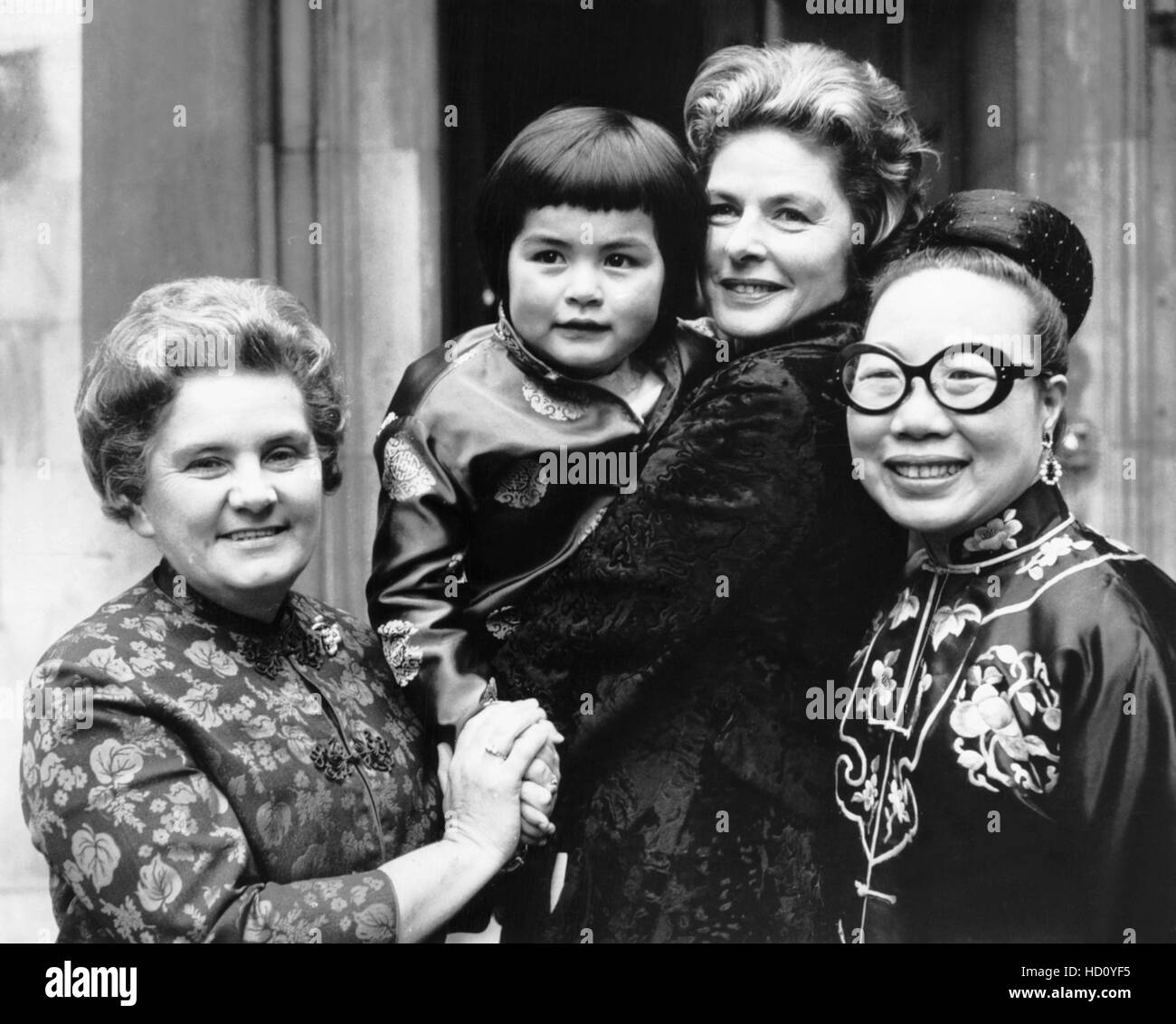 From left, Gladys Aylward Children's Home chief Kathleen Langton-Smith ...