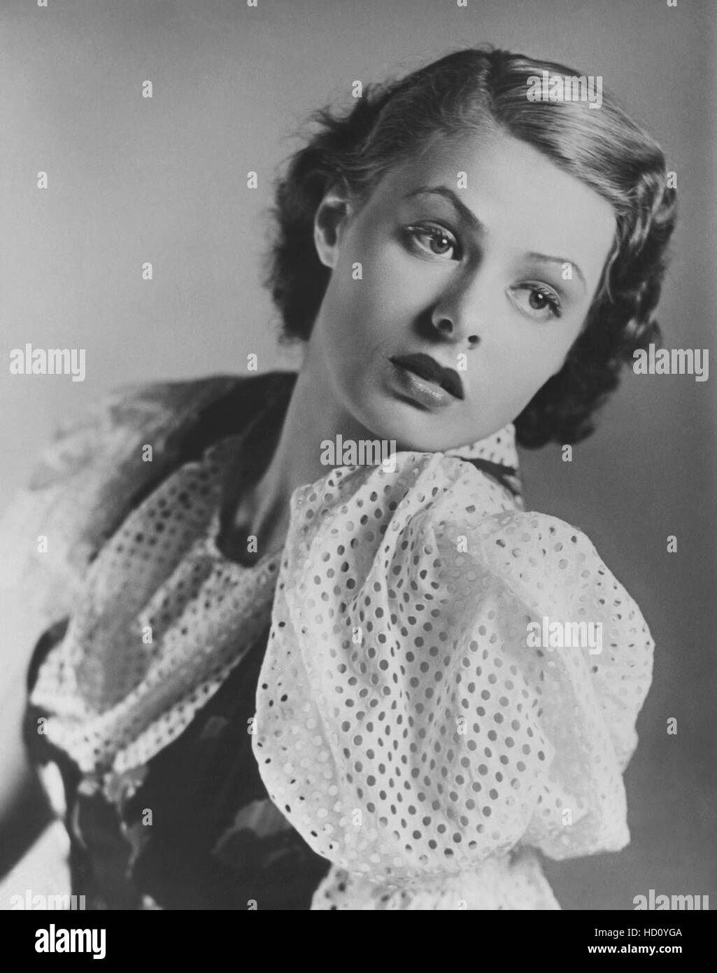 Ingrid Bergman, mid 1930s Stock Photo - Alamy