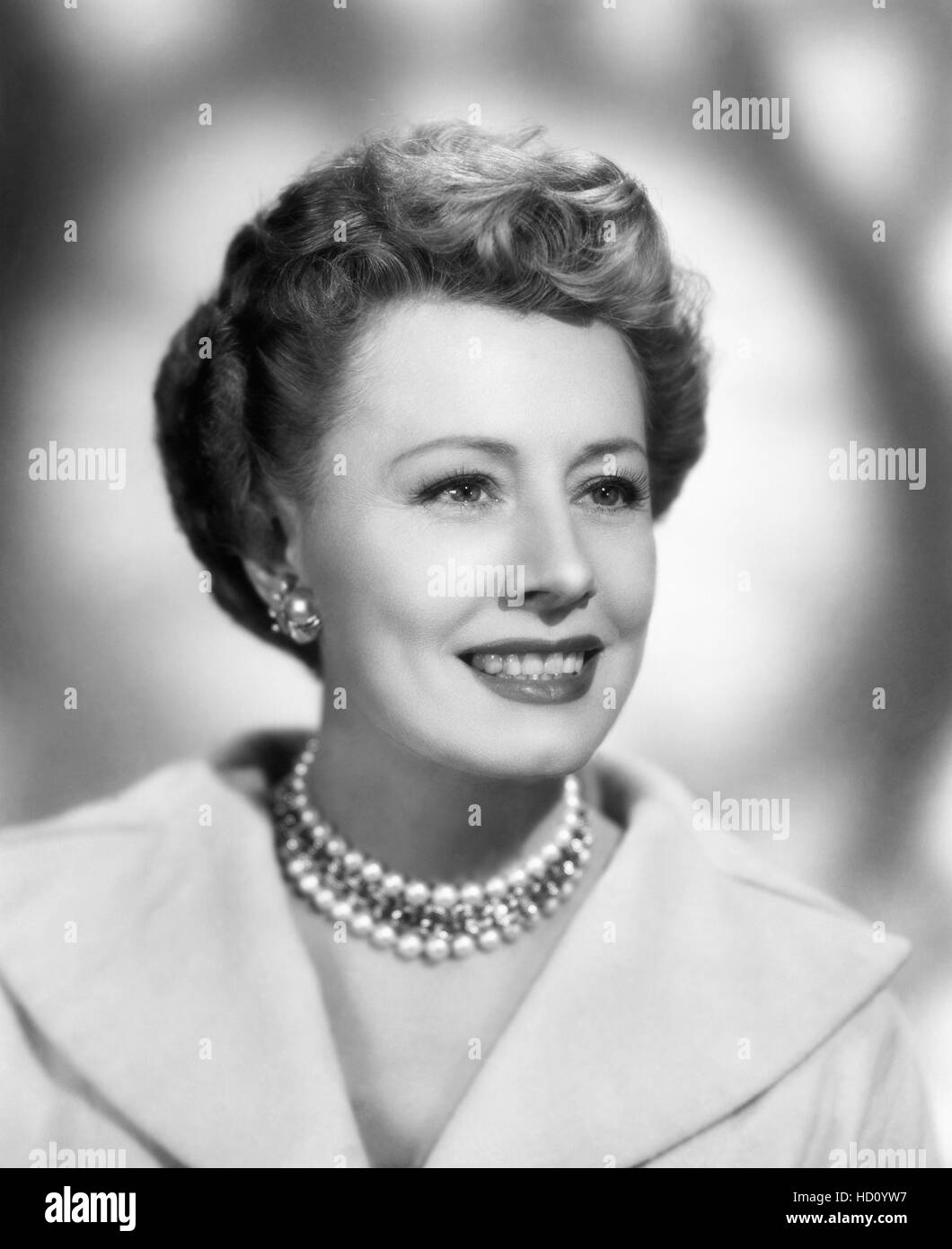 Irene Dunne, ca. late 1950s Stock Photo - Alamy