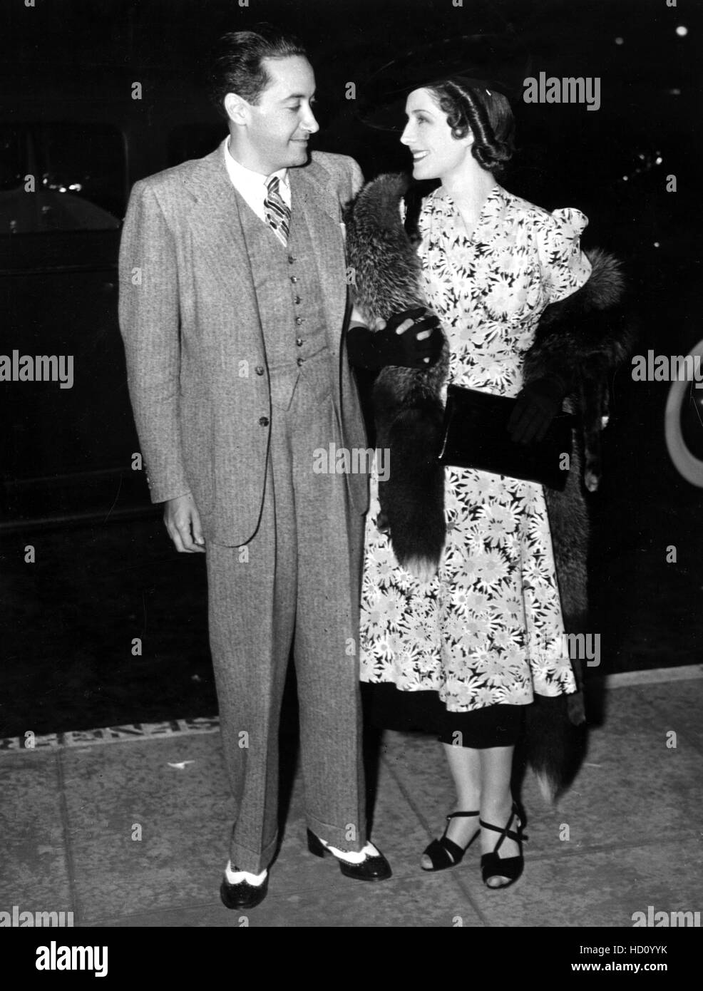 Irving Thalberg and wife Norma Shearer attend private showing of 'Romeo ...