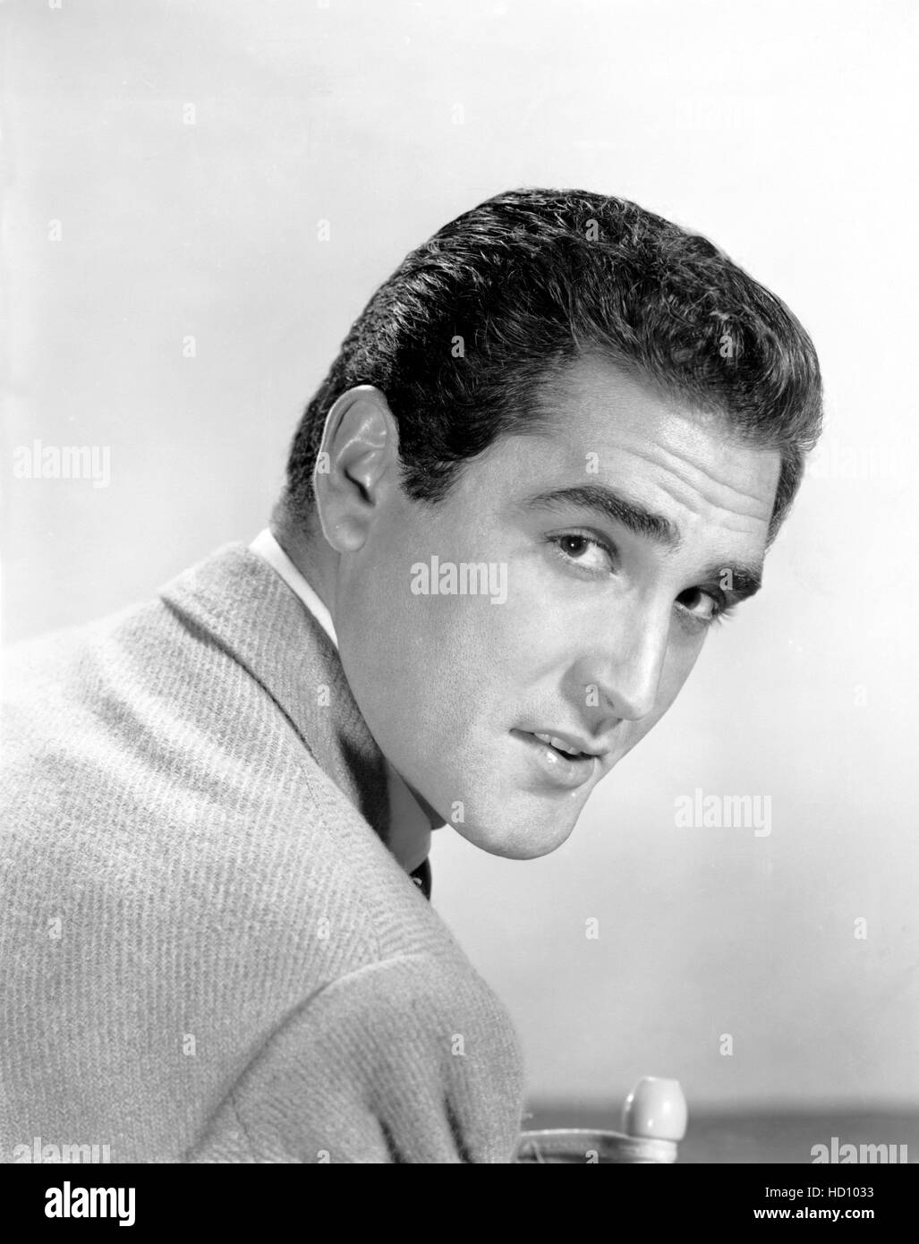 Jacques Bergerac, actor, 1950s Stock Photo - Alamy