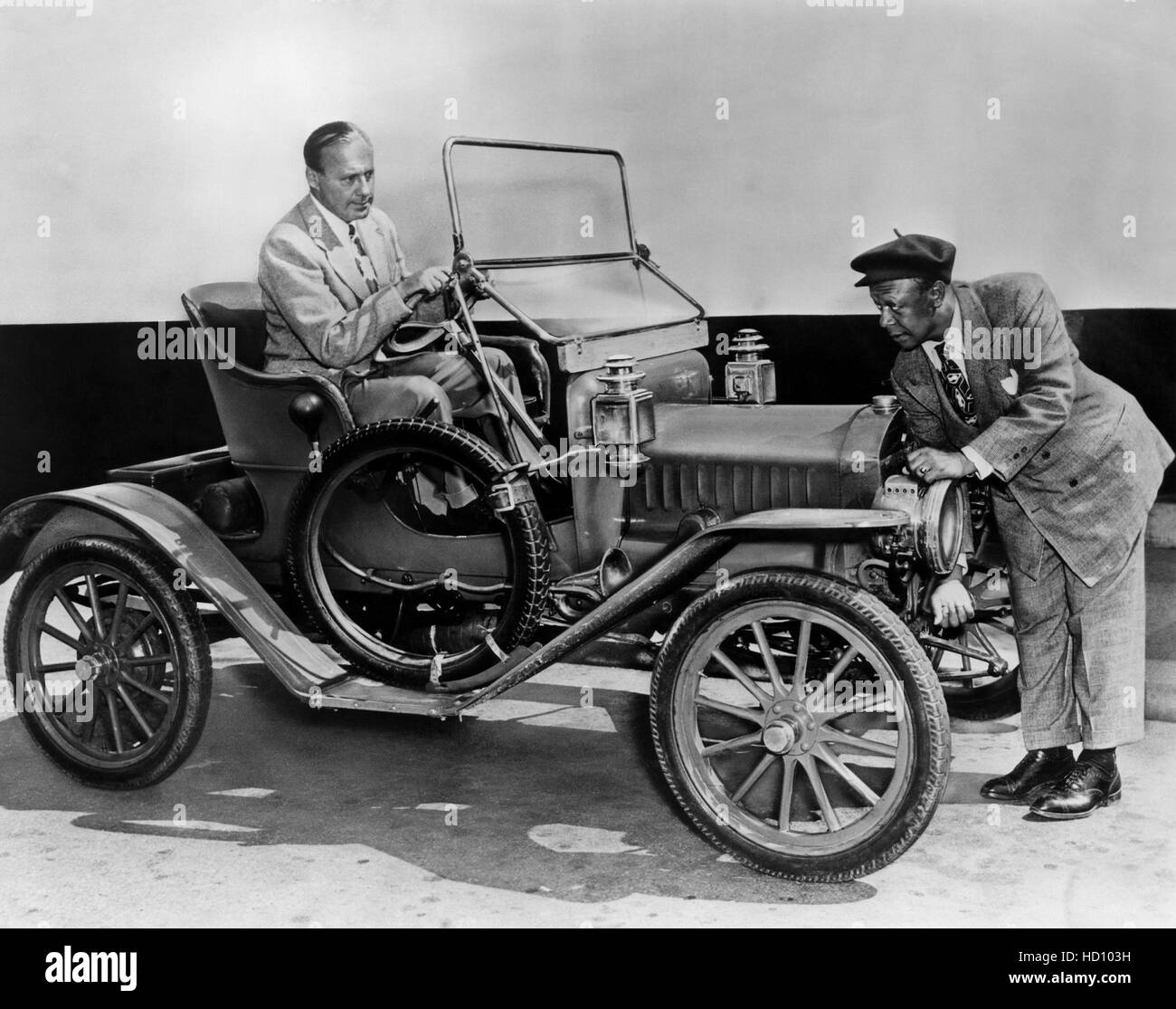 Jack Benny, Eddie Anderson, alias Rochester, 1954 Stock Photo - Alamy