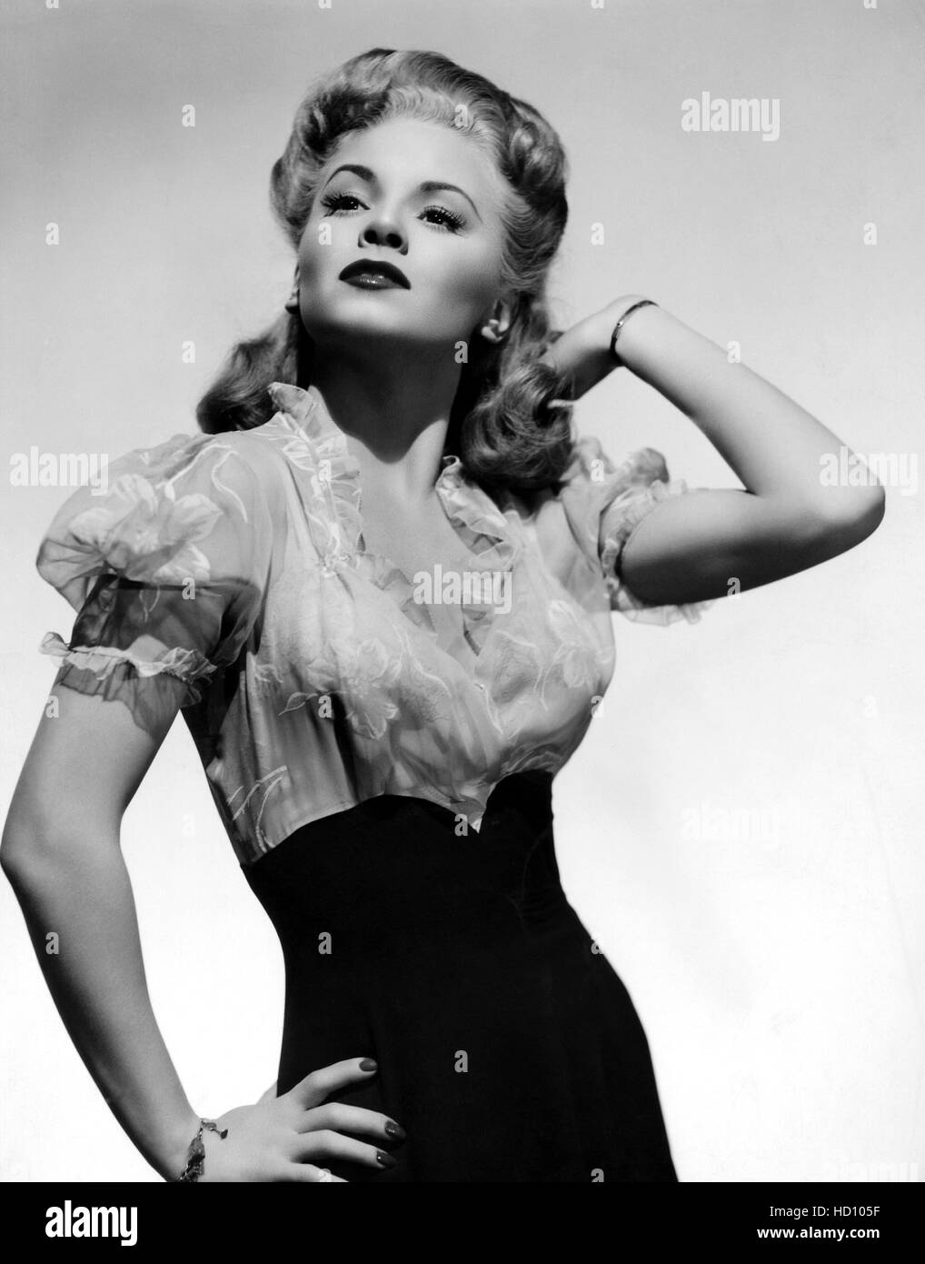Janet Blair, ca. 1940s Stock Photo - Alamy