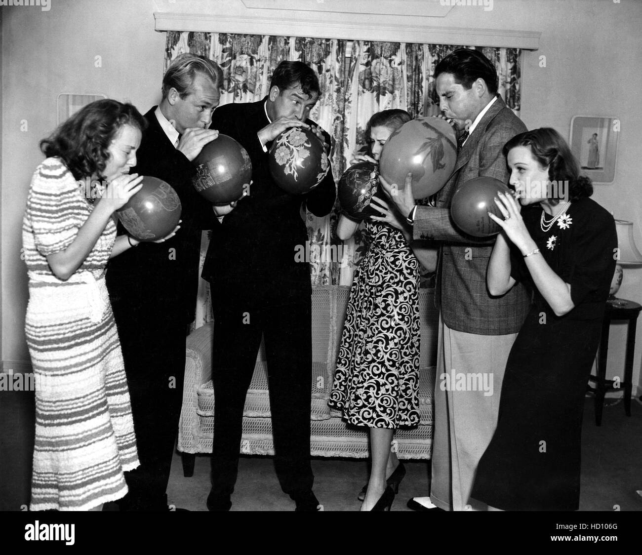 Jane Bryan, Phil Kellogg, Don Terry, Anita Louise, James Ellison, and ...