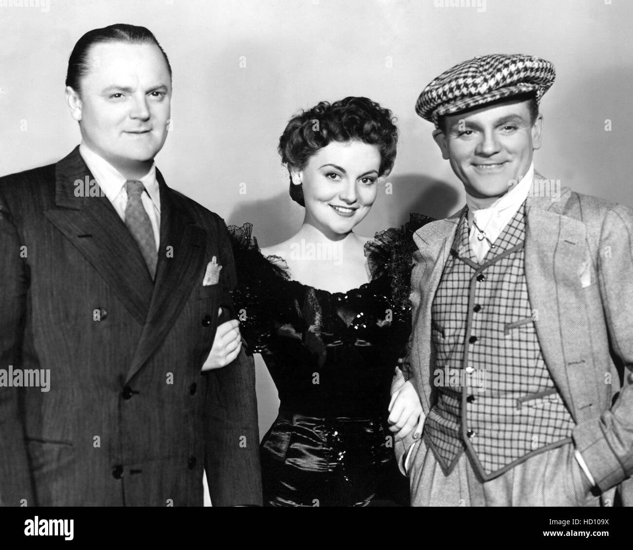 William Cagney, Jeanne Cagney, James Cagney, 1942 Stock Photo - Alamy