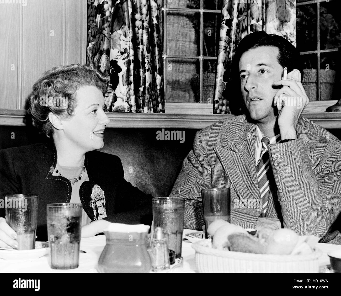 Janet Gaynor, left, with her second husband, dress designer Gilbert ...