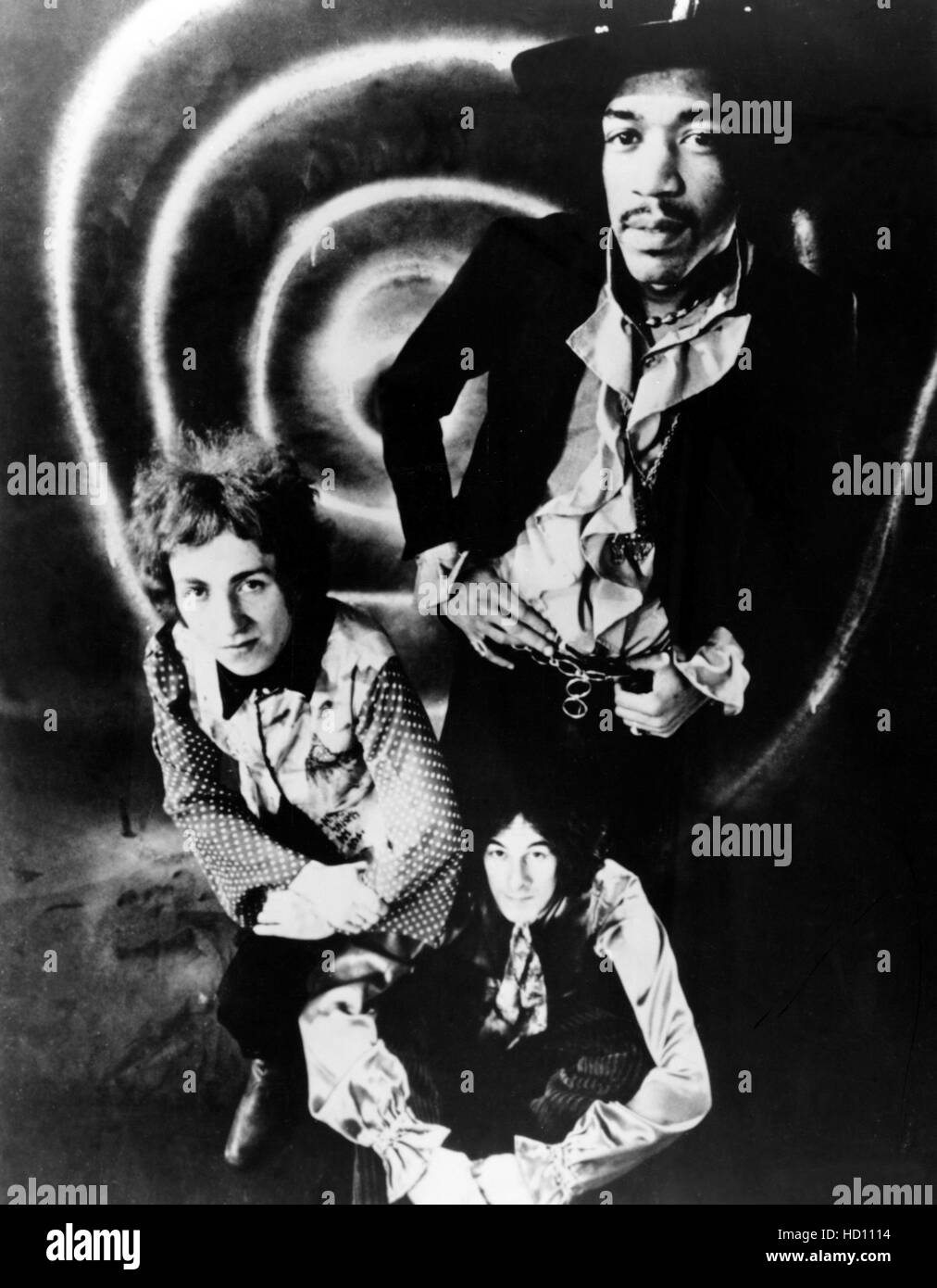 Jimi Hendrix, Jimi Hendrix Experience, late 1960s early 1970s Stock ...