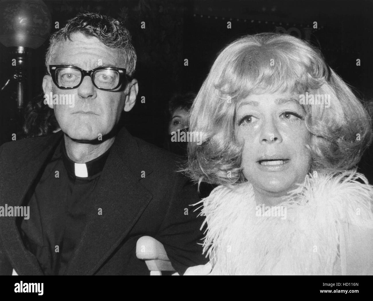 Betty Hutton (right) arriving at the Riverboat night club in New York ...