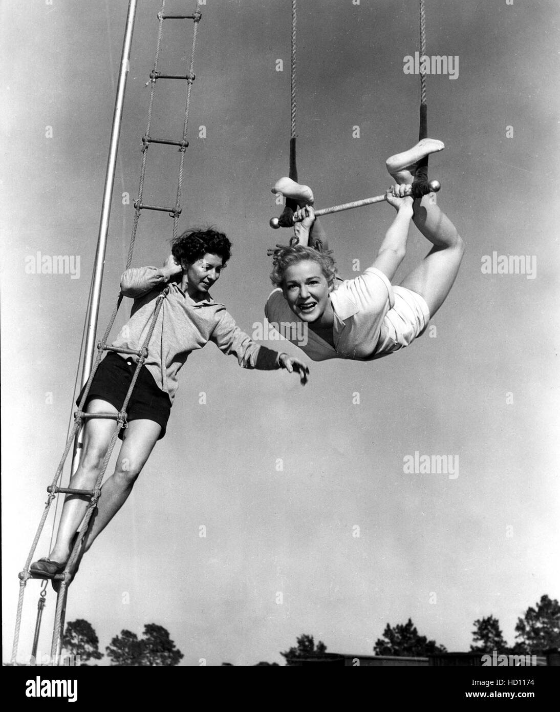 Vintage Trapeze Artist