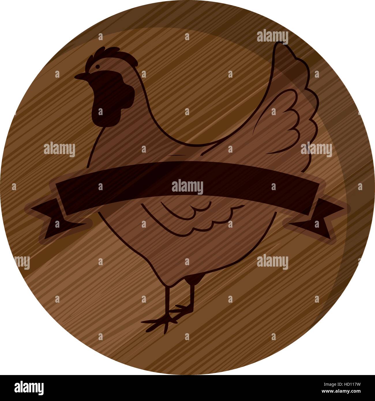 Isolated chicken design Stock Vector Image & Art - Alamy