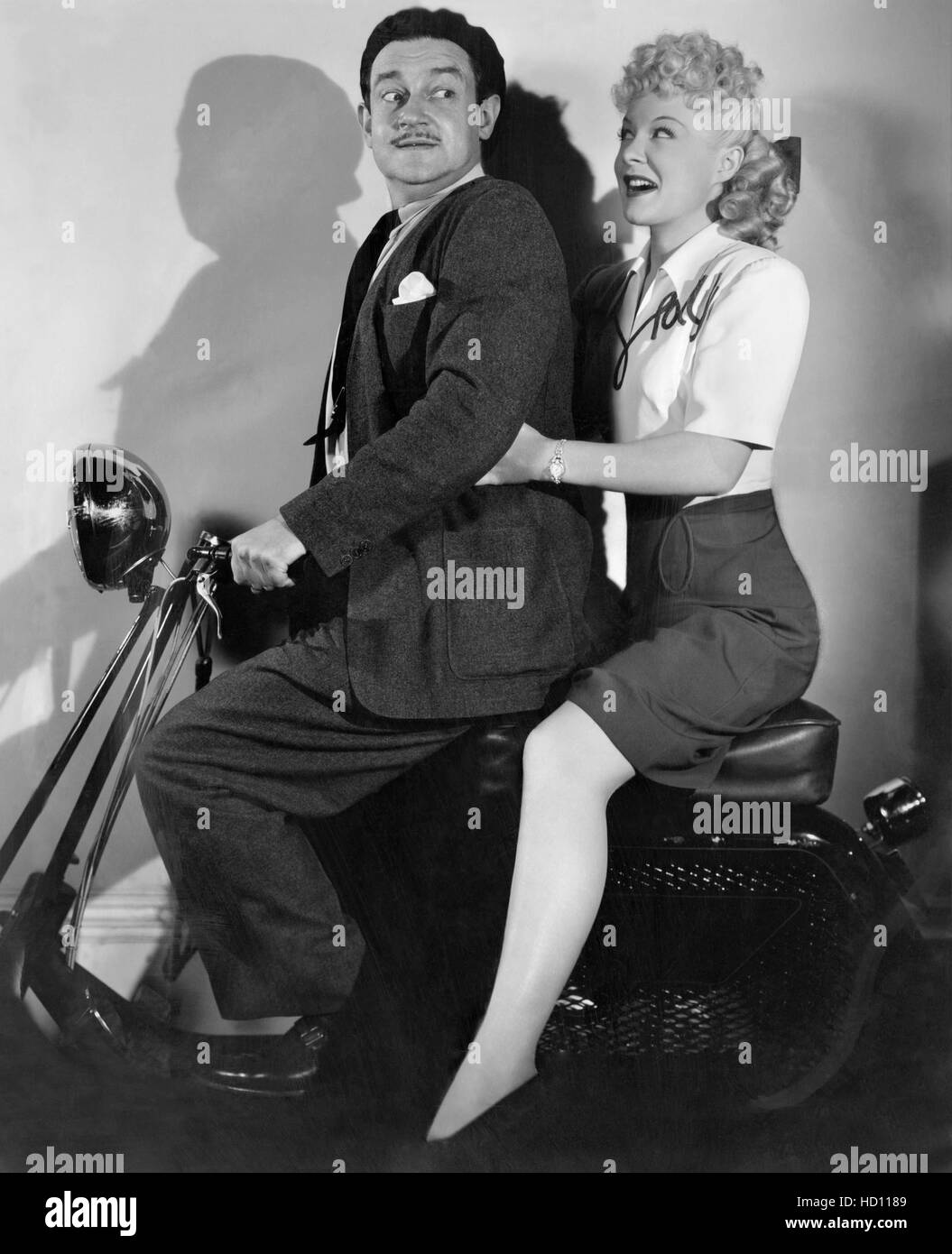 Director Preston Sturges gives a lift to his frequent star, Betty ...