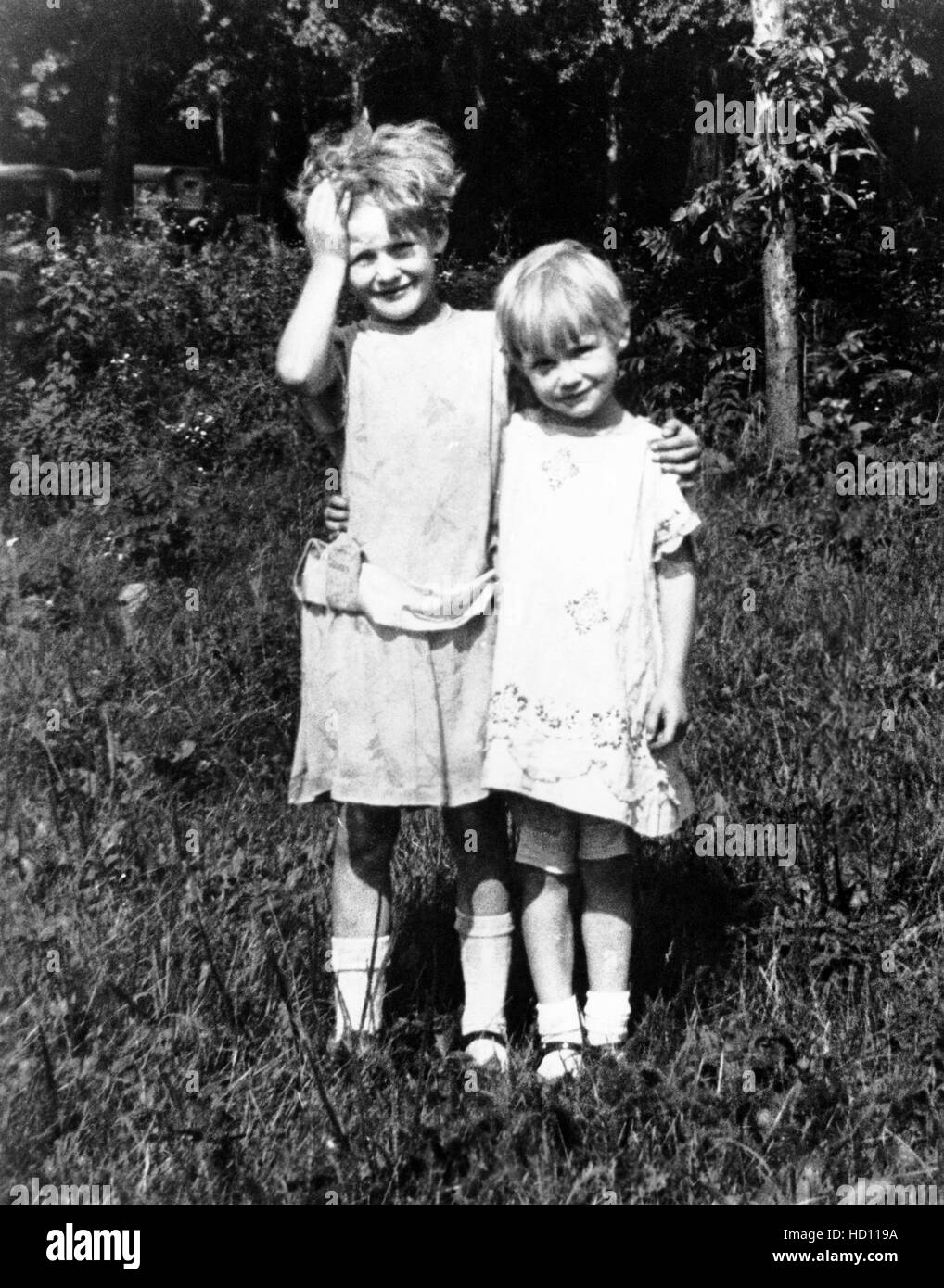From left, sisters Marion Hutton, Betty Hutton, ca. 1927 Stock Photo ...