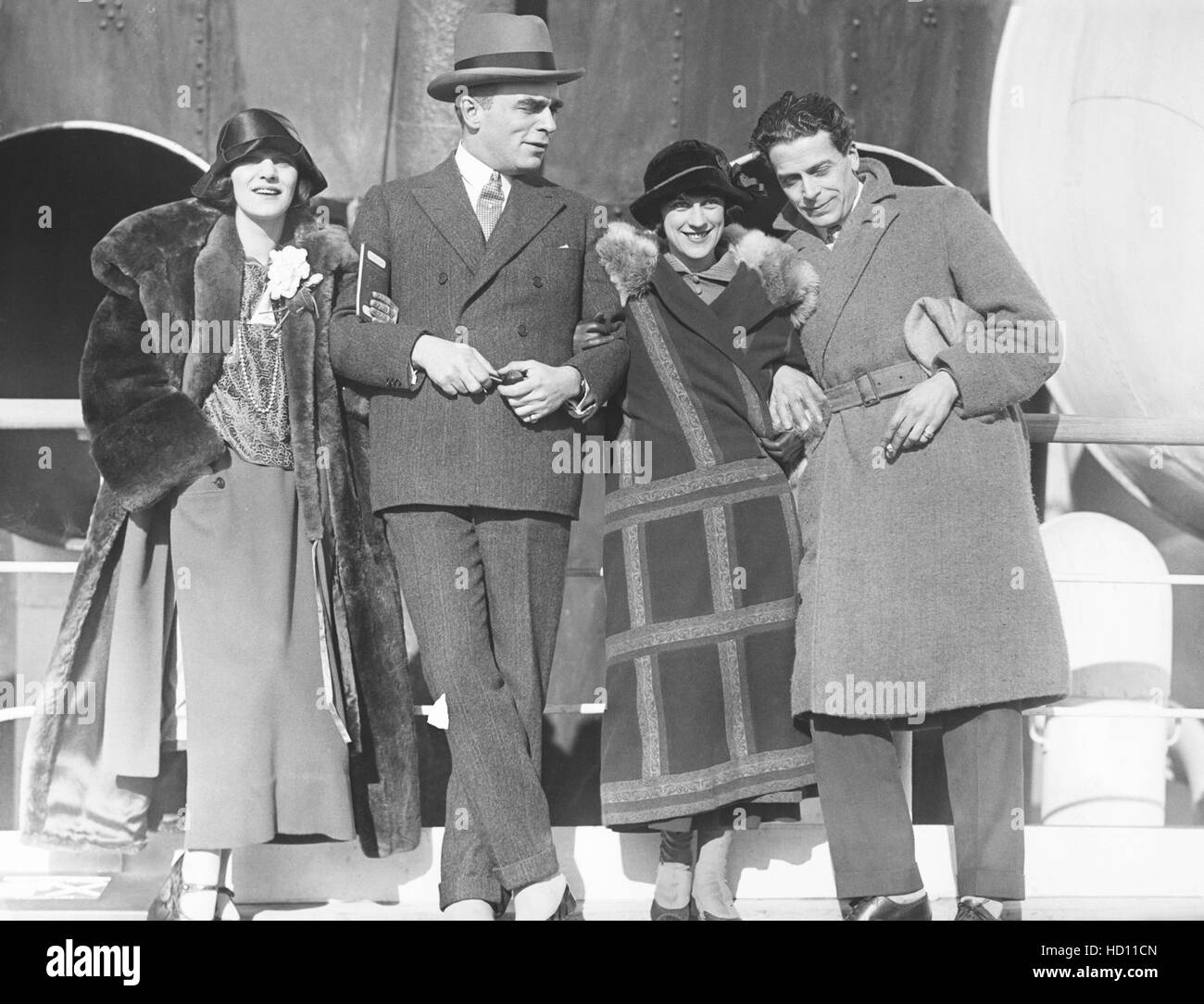 From left: Gertrude Lawrence, Andre Charlot, Beatrice Lillie, Jack ...