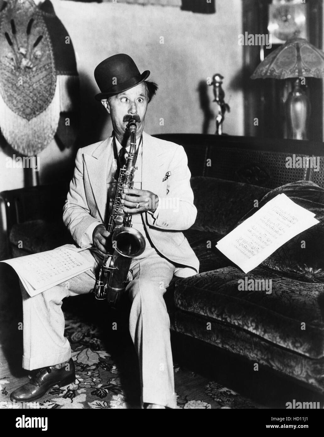 Ben Turpin, 1934 Stock Photo - Alamy