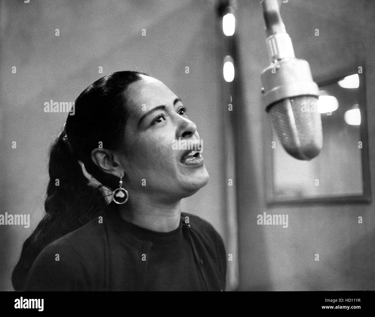 Billie Holiday, (1915-1959) Jazz Singer, ca.1952 Stock Photo - Alamy