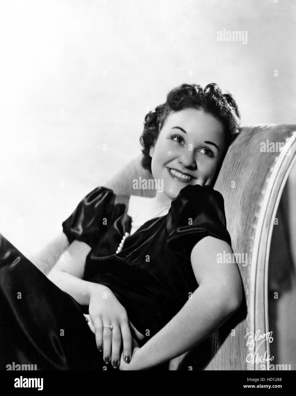 Bonnie Baker, featured with Orrin Tucker and his Orchestra, c. 1940 ...