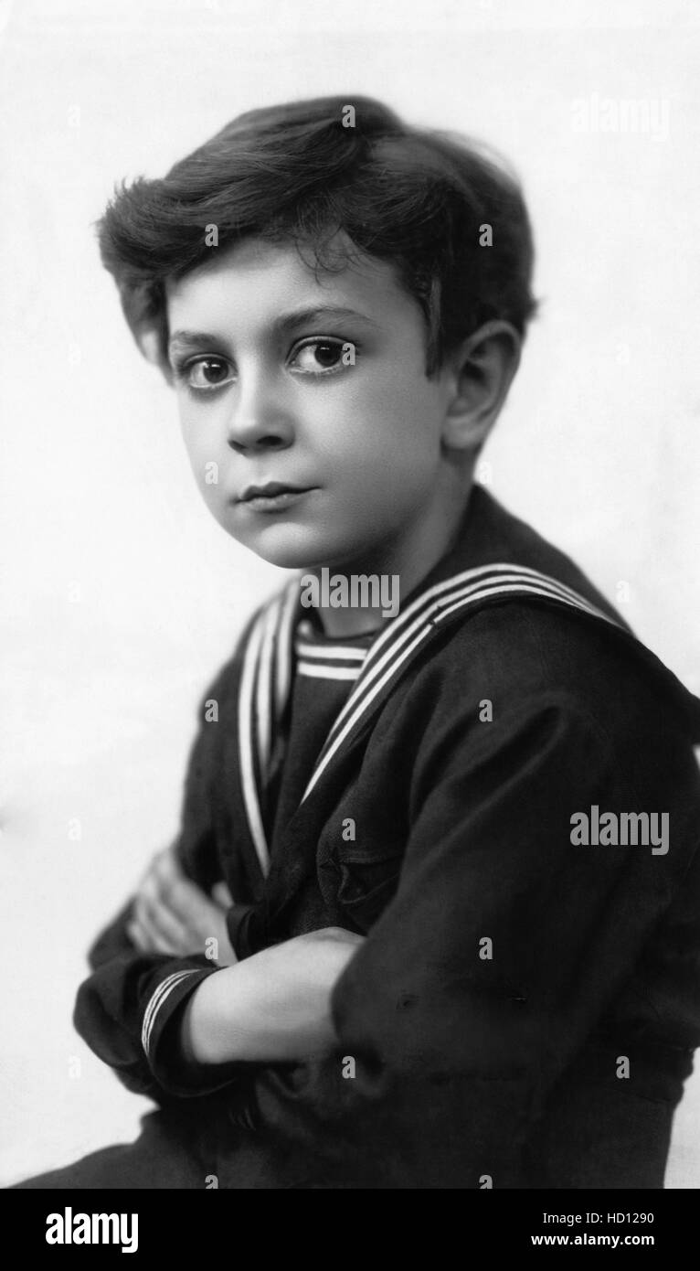 Child star Bobby Connelly, who died in 1922, age 13 (photo ca. 1918 ...