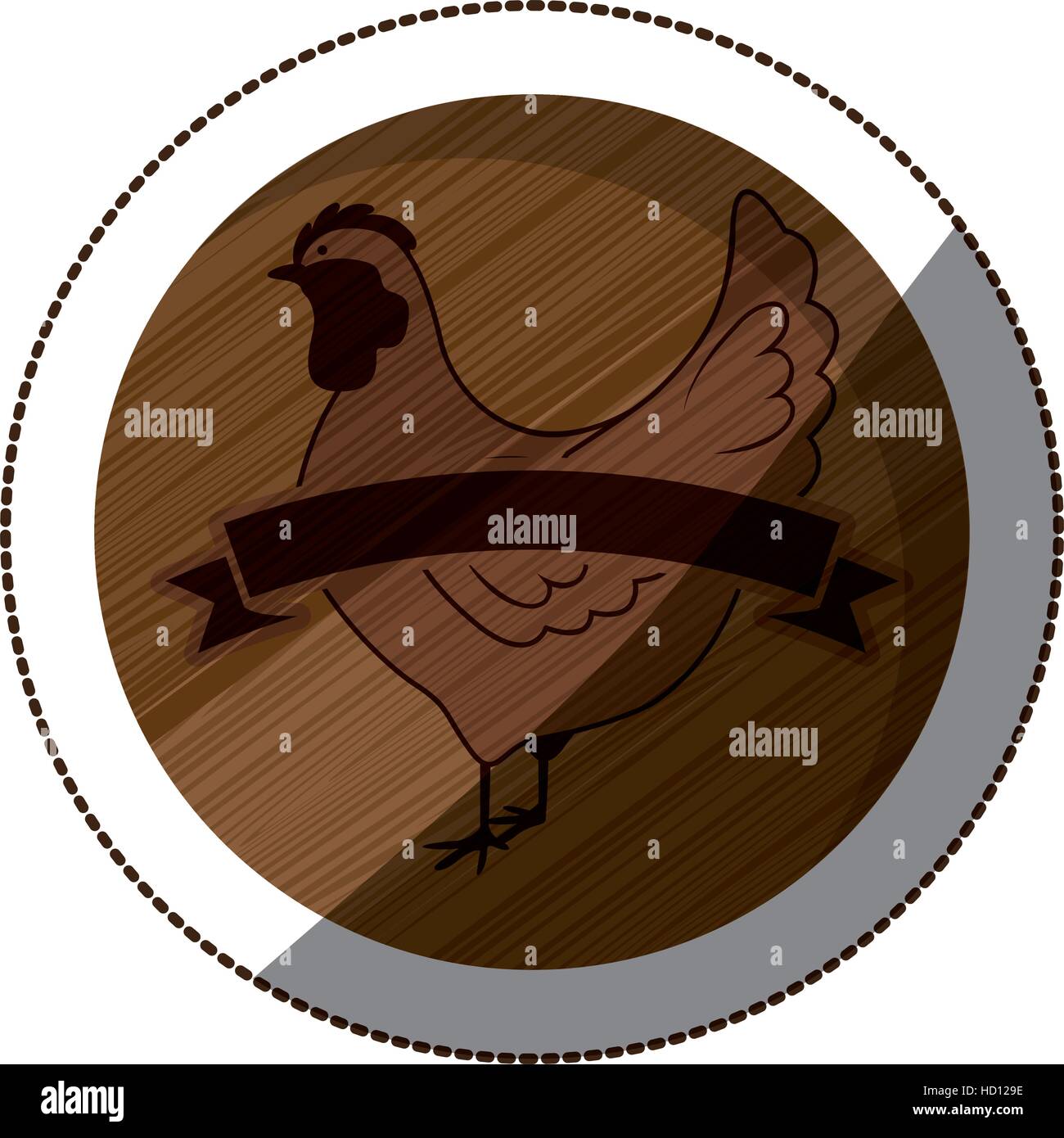 Isolated chicken design Stock Vector Image & Art - Alamy