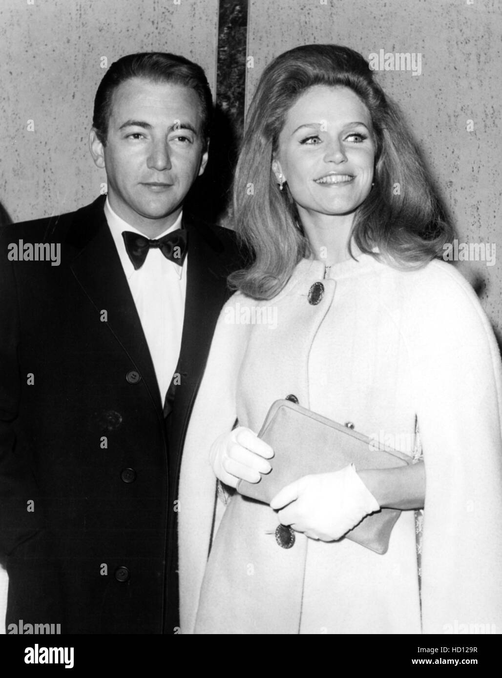 Bobby Darin, with Lee Remick at the premiere for 'Thoroughly Modern ...