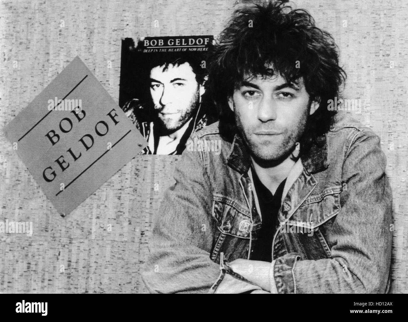 Bob Geldof, November 25, 1986 Stock Photo - Alamy