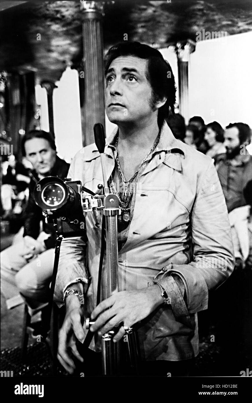 BOB GUCCIONE, Producer/Director, on the set of his film, CALIGULA, 1979 ...