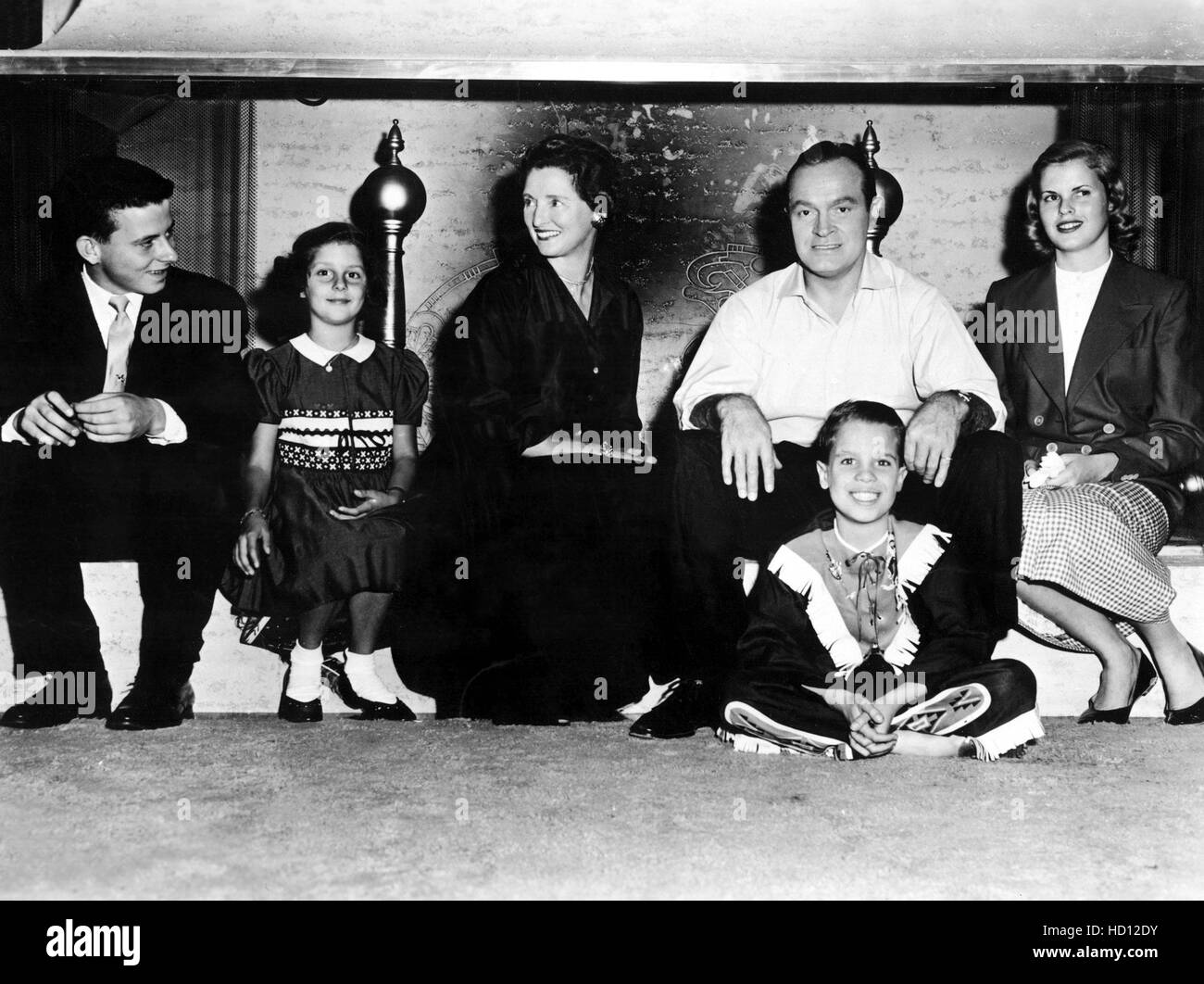 Tony Hope, Nora Hope, Delores Hope, Bob Hope, Kelly Hope, Linda Hope on ...