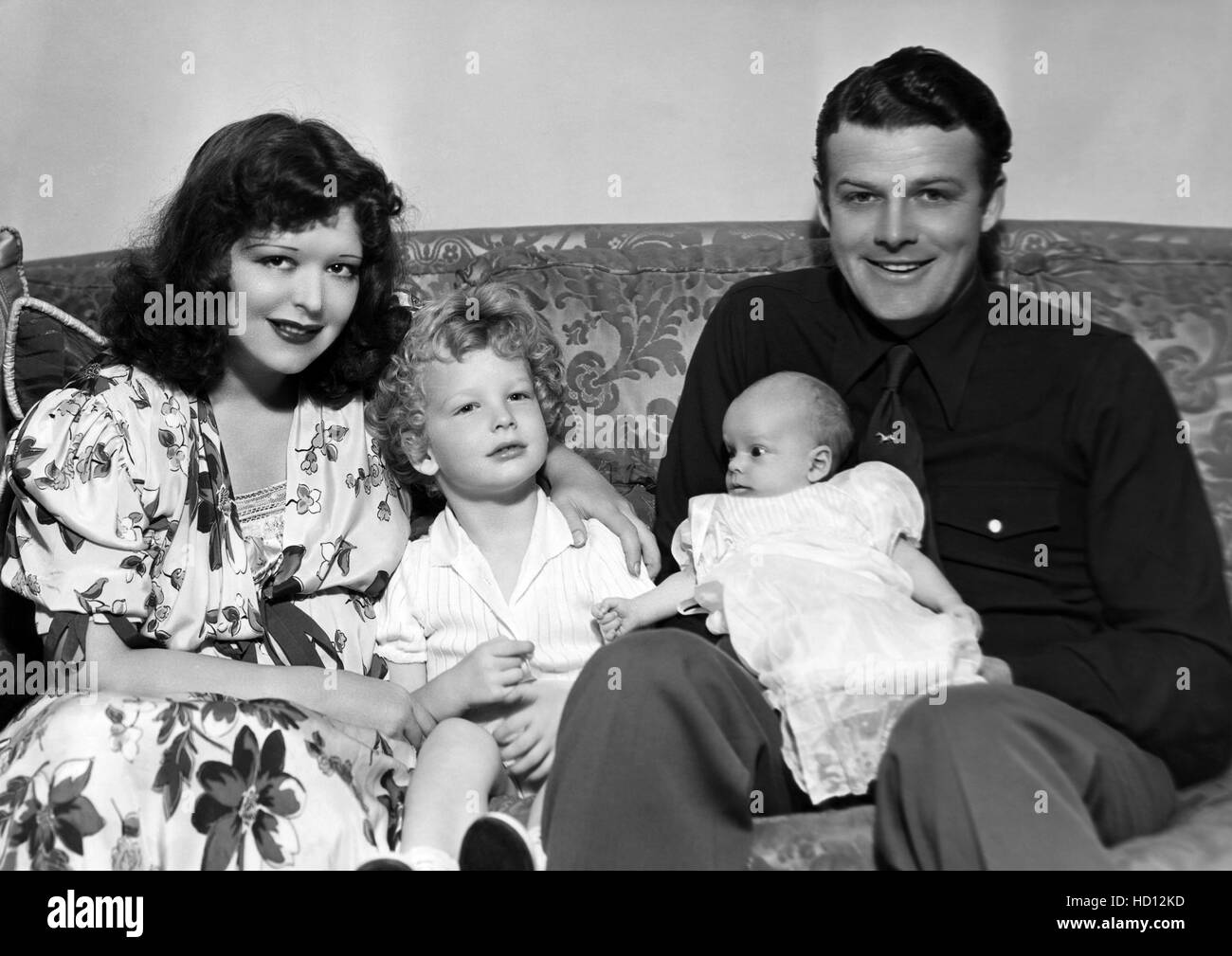 Clara Bow And Rex Bell