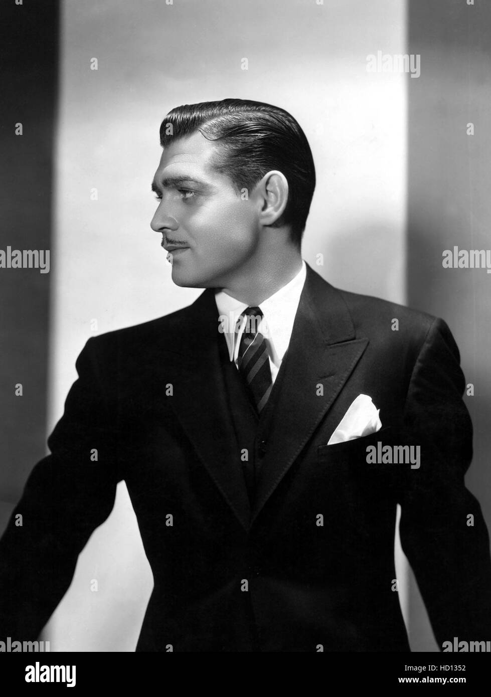 CLARK GABLE, 1/18/37 Stock Photo - Alamy