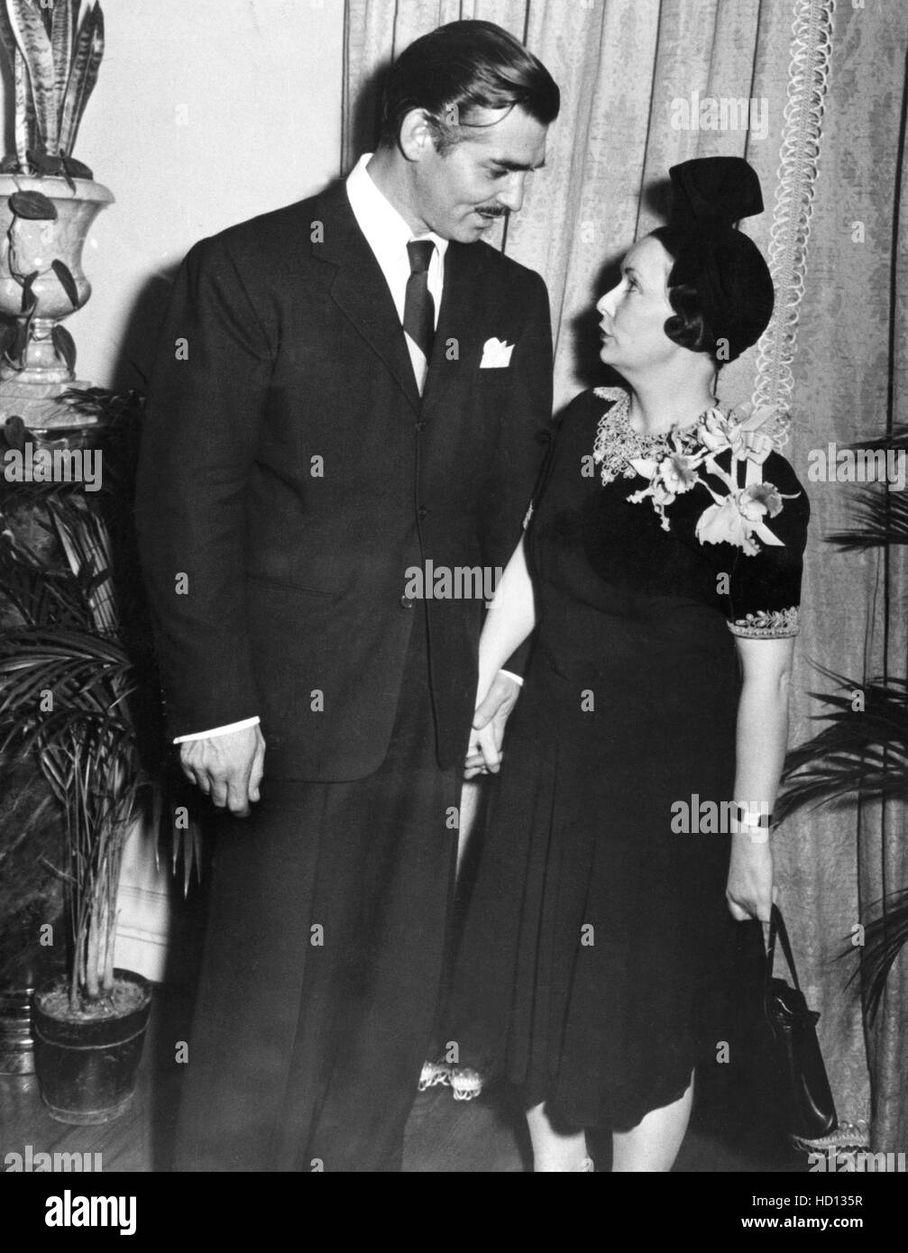 From left: Clark Gable, GONE WITH THE WIND author Margaret Mitchell, ca ...