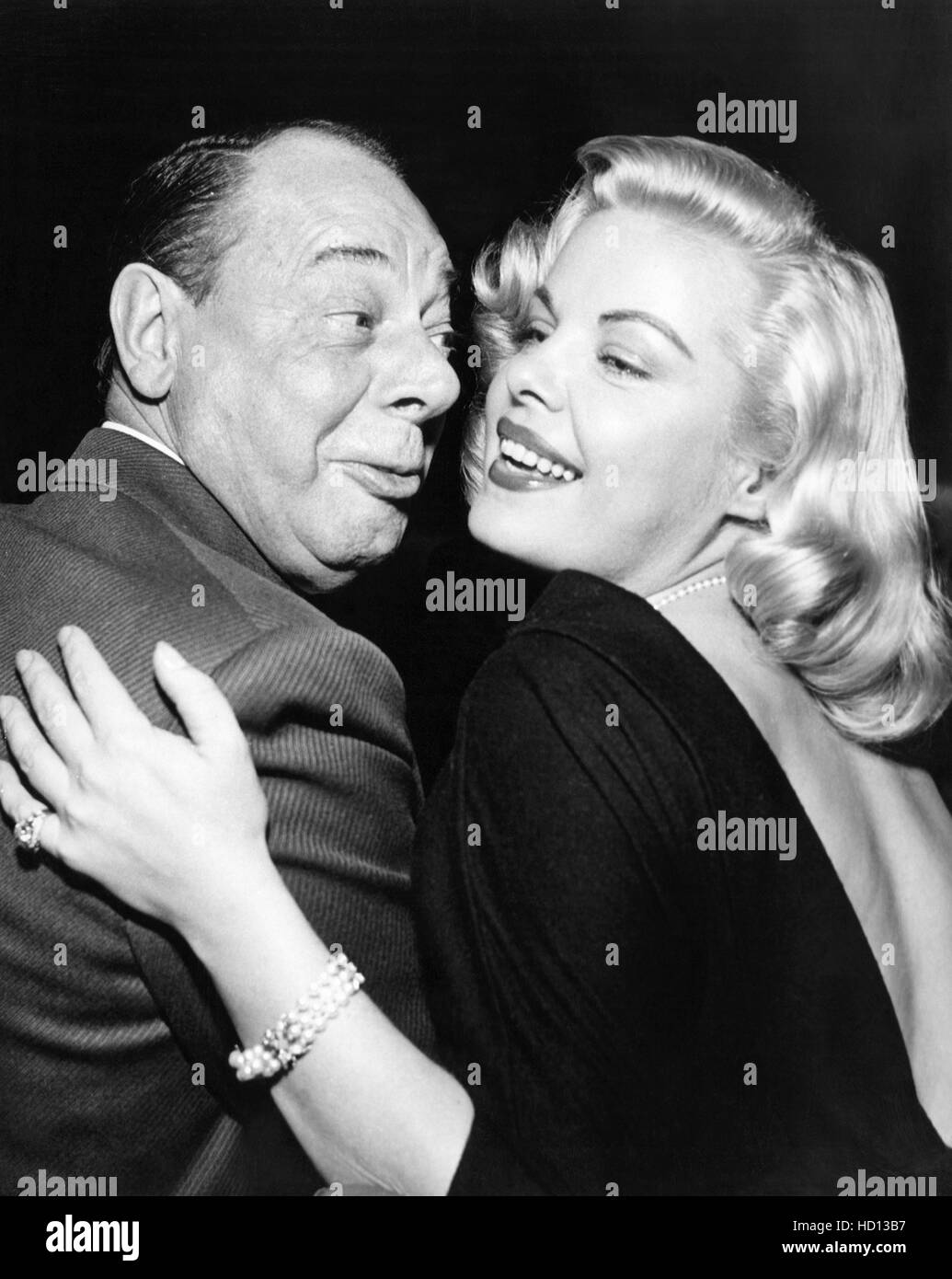 From left: Joe E. Lewis, Cleo Moore, ca. late 1950s Stock Photo - Alamy