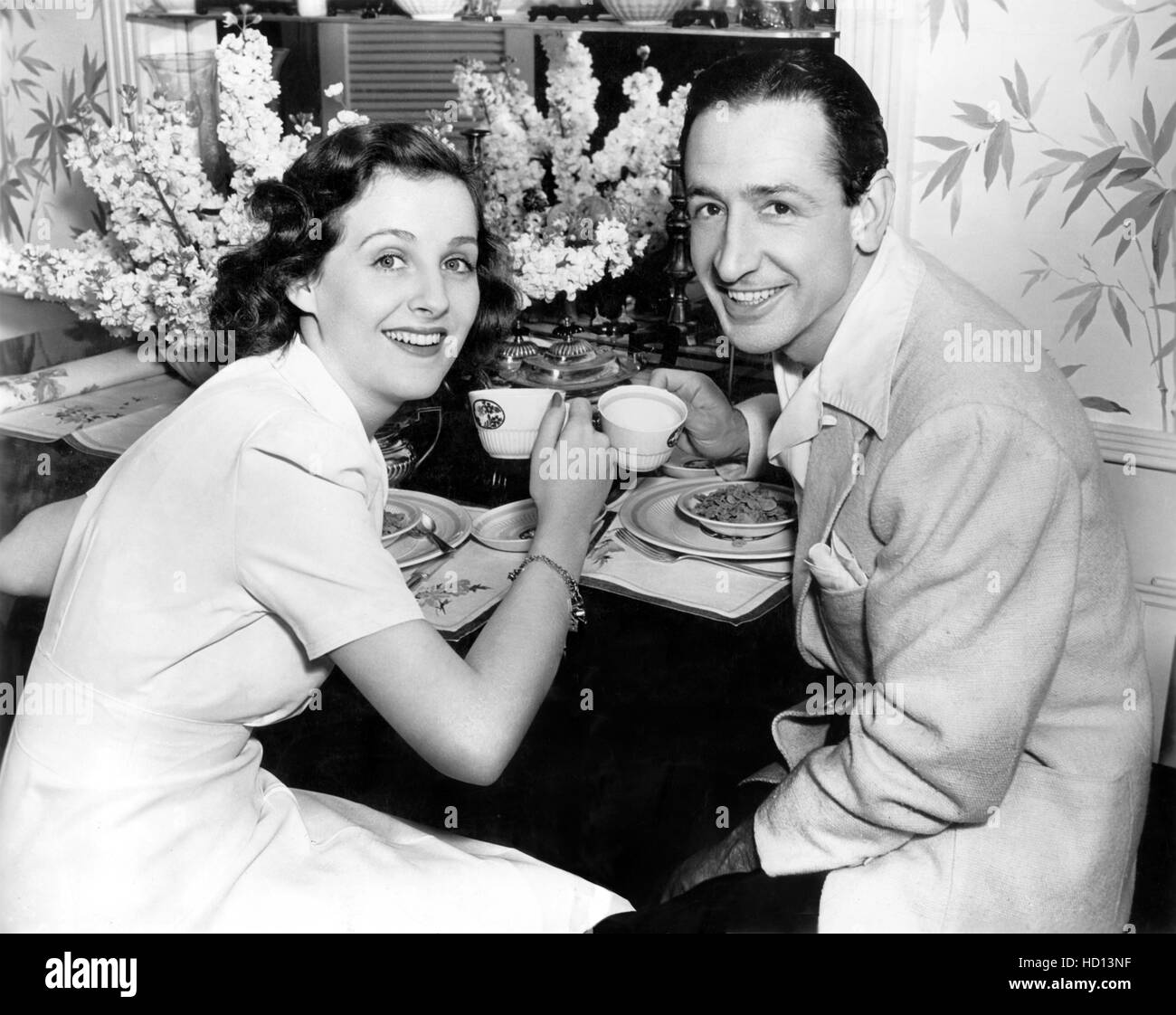 Constance Moore, with husband Johnny Maschio, 1939 Stock Photo - Alamy