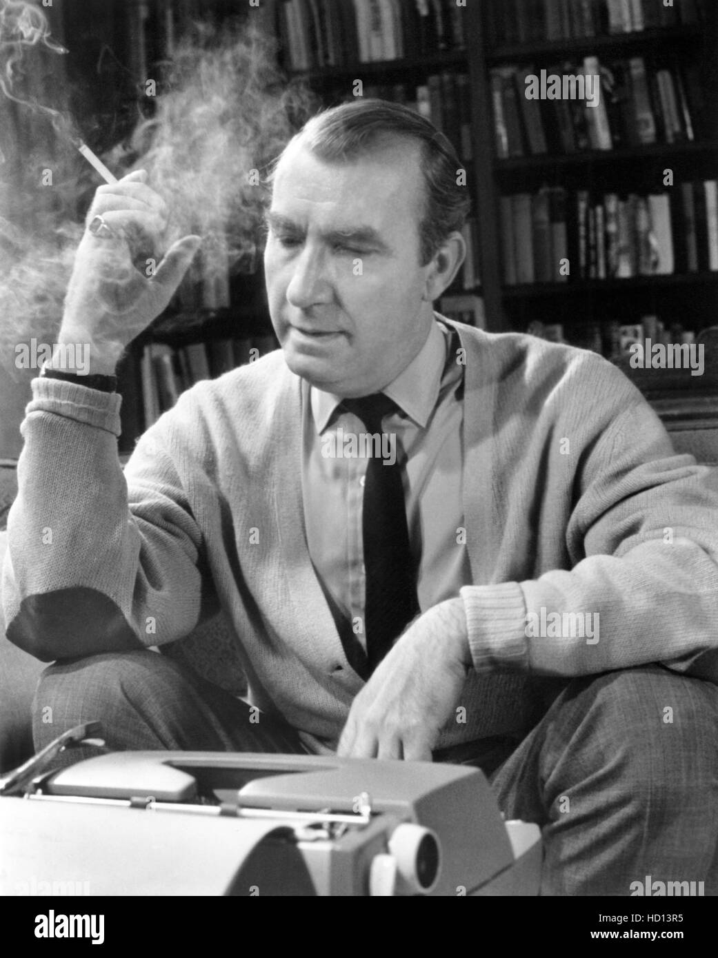Cornelius Ryan, author, 1960s Stock Photo - Alamy