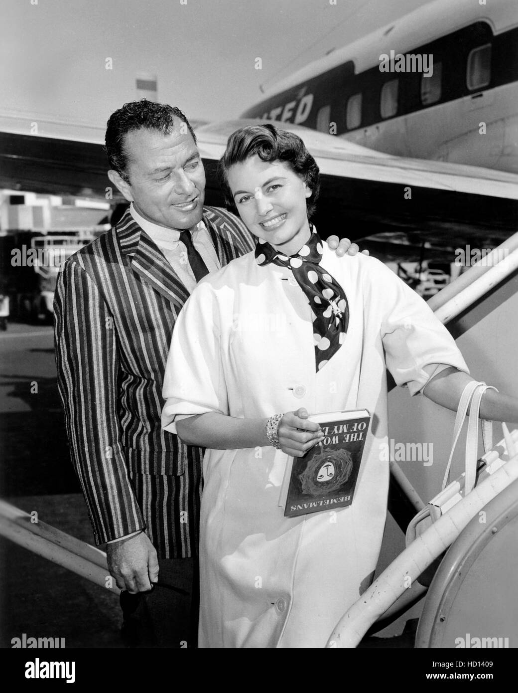Spouses Tony Martin, left, and Cyd Charisse, en route to Hawaii, where ...