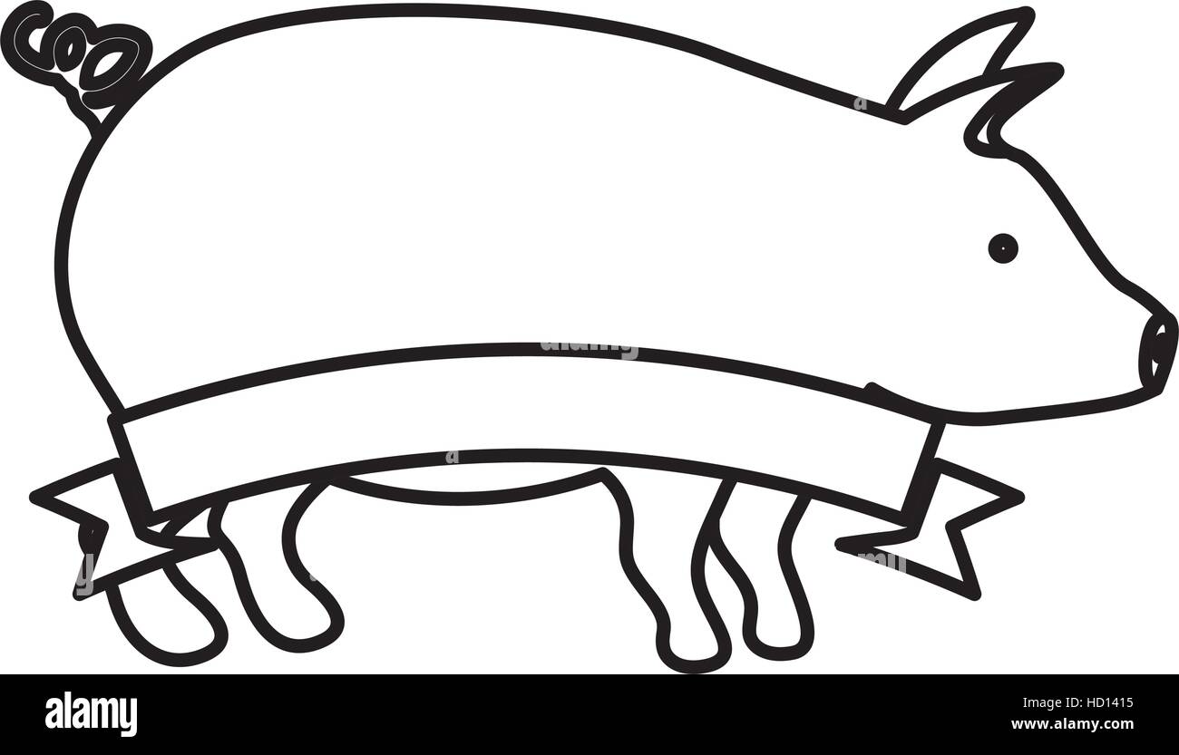 Isolated pork design Stock Vector Image & Art - Alamy