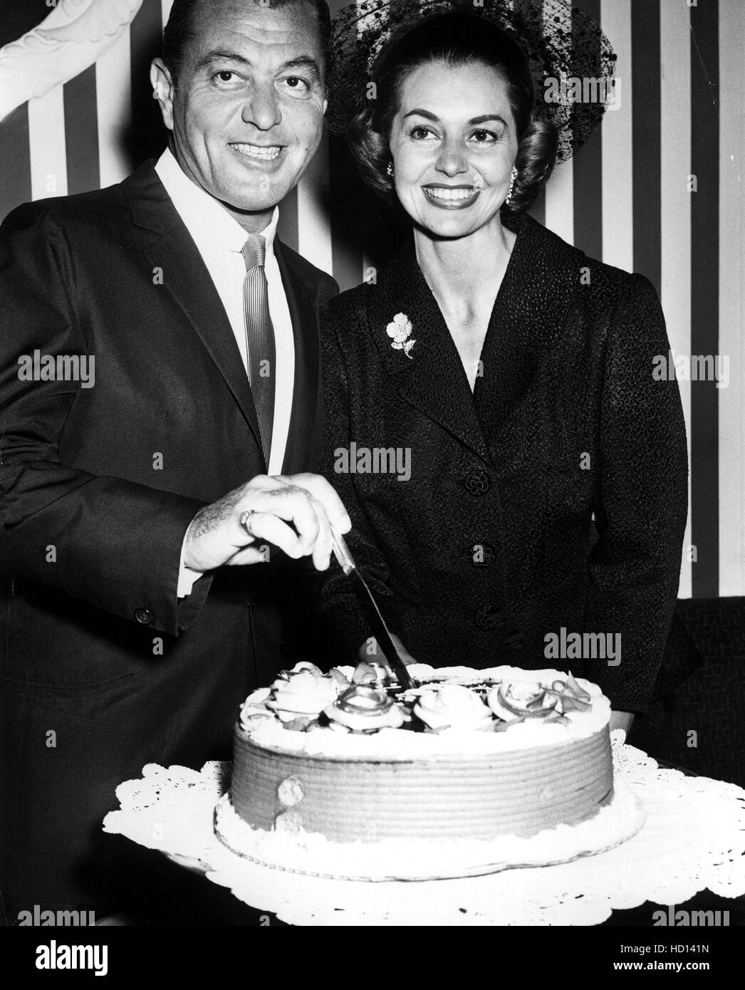 Cyd Charisse with husband Tony Martin, circa early 1950s Stock Photo ...