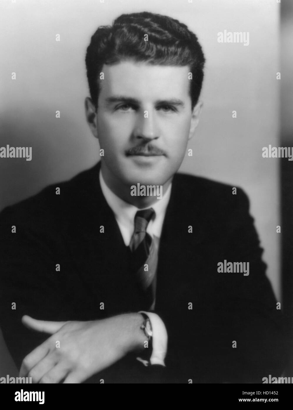 Douglas Shearer, recording engineer, 1933, photo by Clarence Bull Stock ...