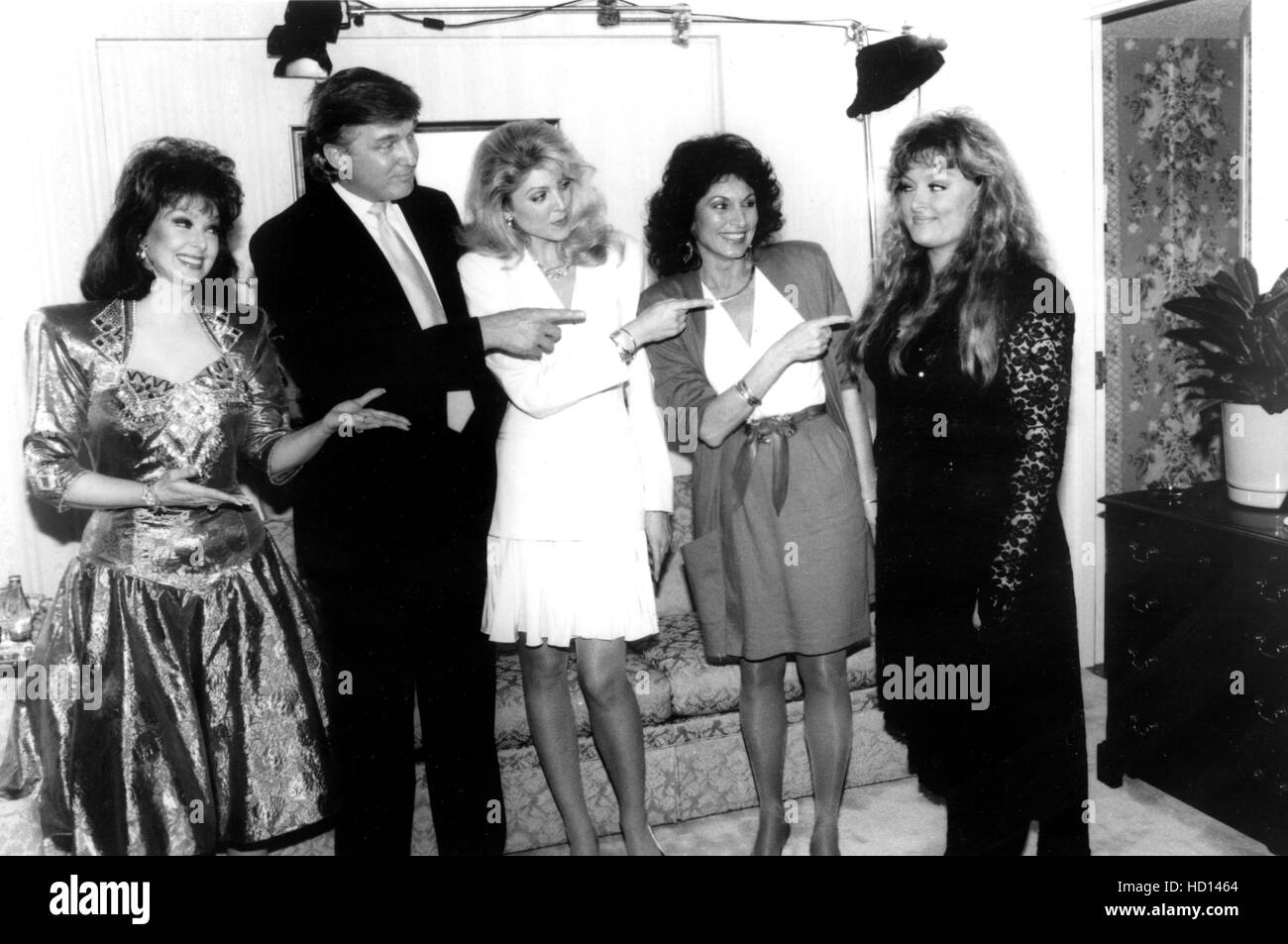Naomi Judd, Donald Trump, Marla Maples, (Marla's Mom) Ann Ogletree ...