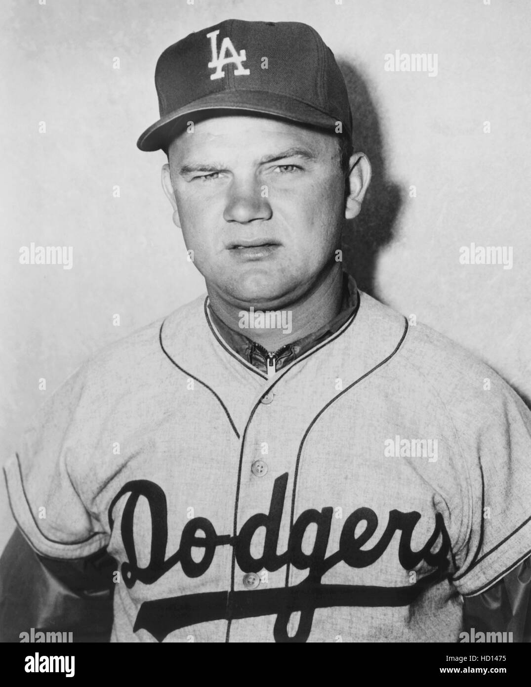 Don Zimmer, Los Angeles Dodgers infielder, ca. 196 Stock Photo - Alamy