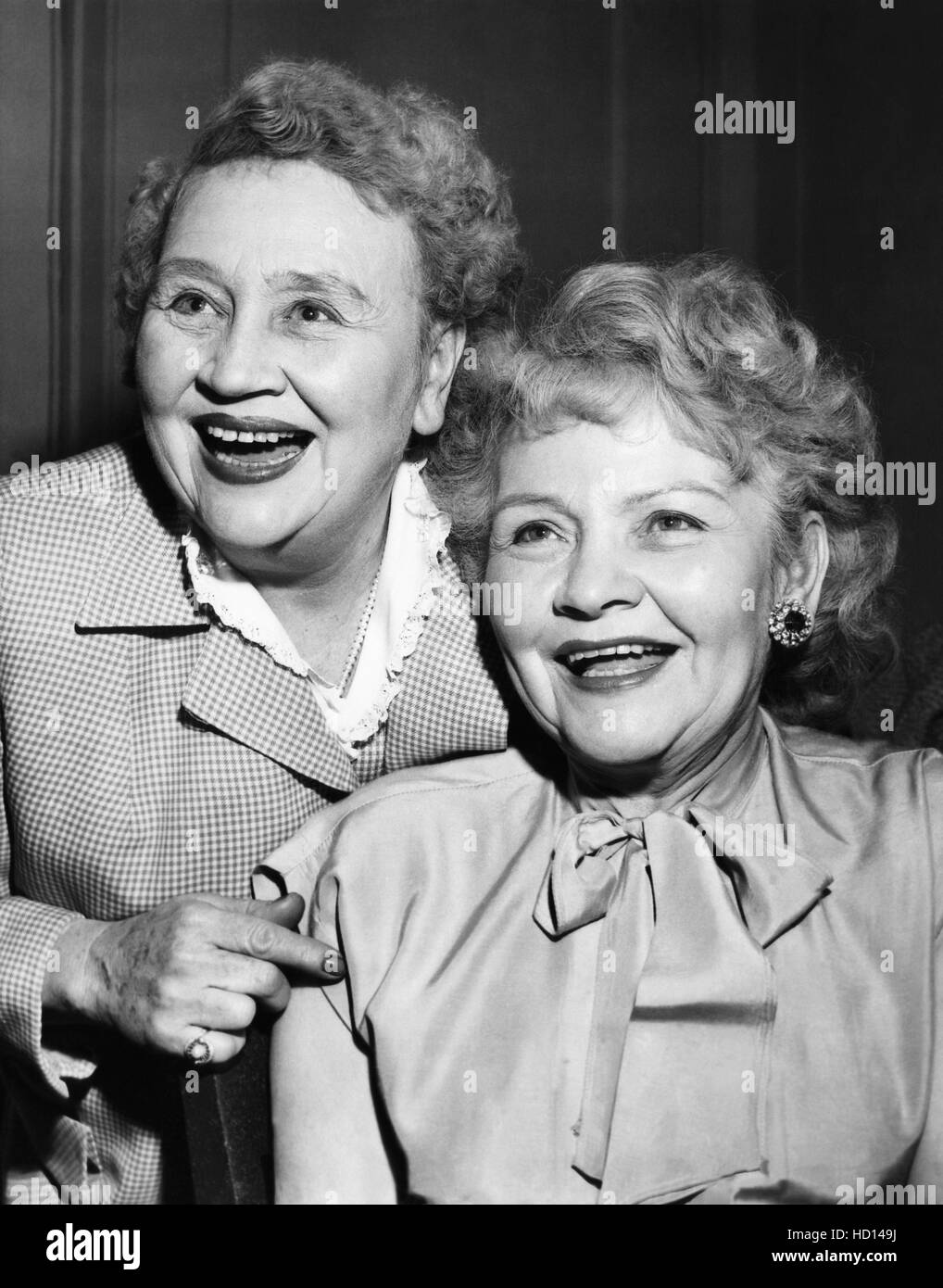 The Duncan Sisters (Rosetta Duncan, left, and Vivian Duncan), 1957 ...