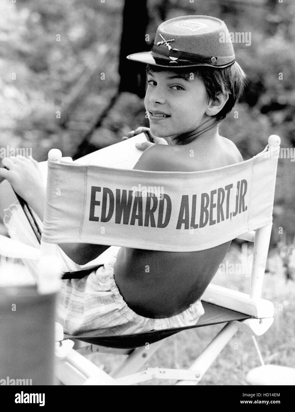 Edward Albert on-set of THE FOOL KILLER, 1965 Stock Photo - Alamy