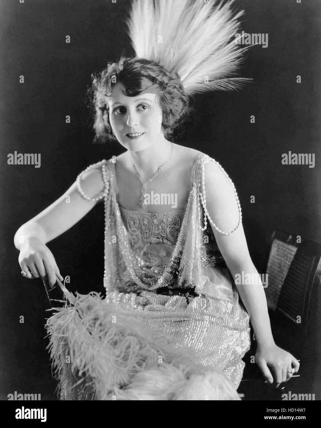 Silent movie actress Edith Johnson, ca. 1921 Stock Photo - Alamy
