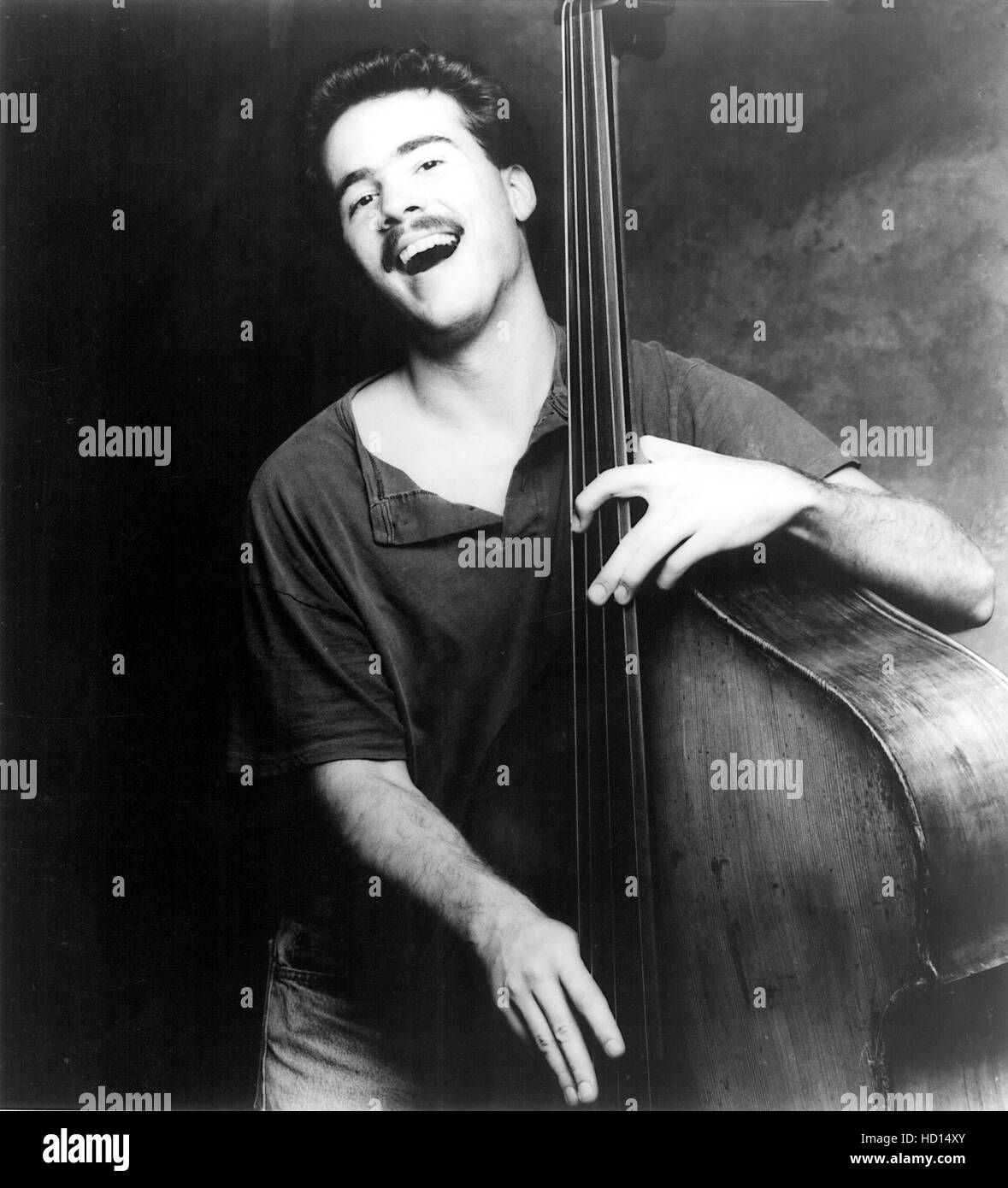 EDGAR MEYER, double bass player, 1990s portrait. (c)MCA. Courtesy ...