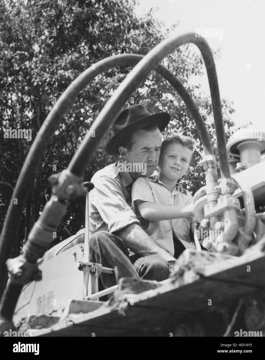 Edward R. Murrow with his son Casey Murrow, 1950s Stock Photo - Alamy