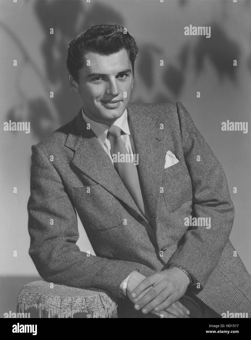 Edmund Purdom, 1950s Stock Photo - Alamy