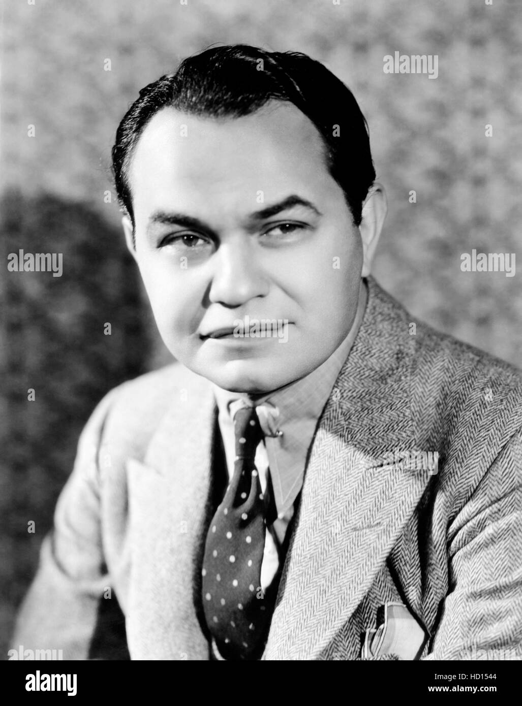 Edward G. Robinson, 1930s Stock Photo - Alamy